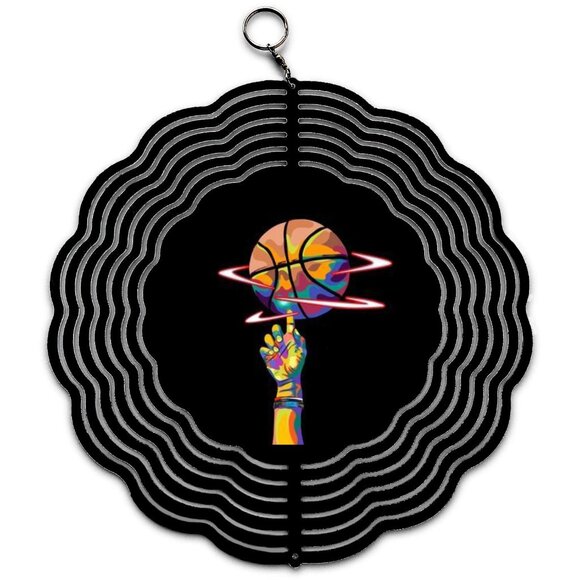 Design | Basketball Spinning On The Finger Design Wind Spinner | Poshmark